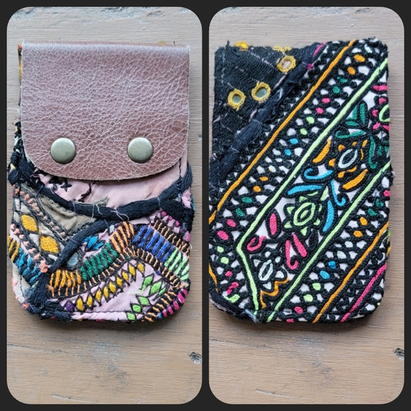 Free People | Bags | Free People Boho Embroidered Repurposed Vtg ...